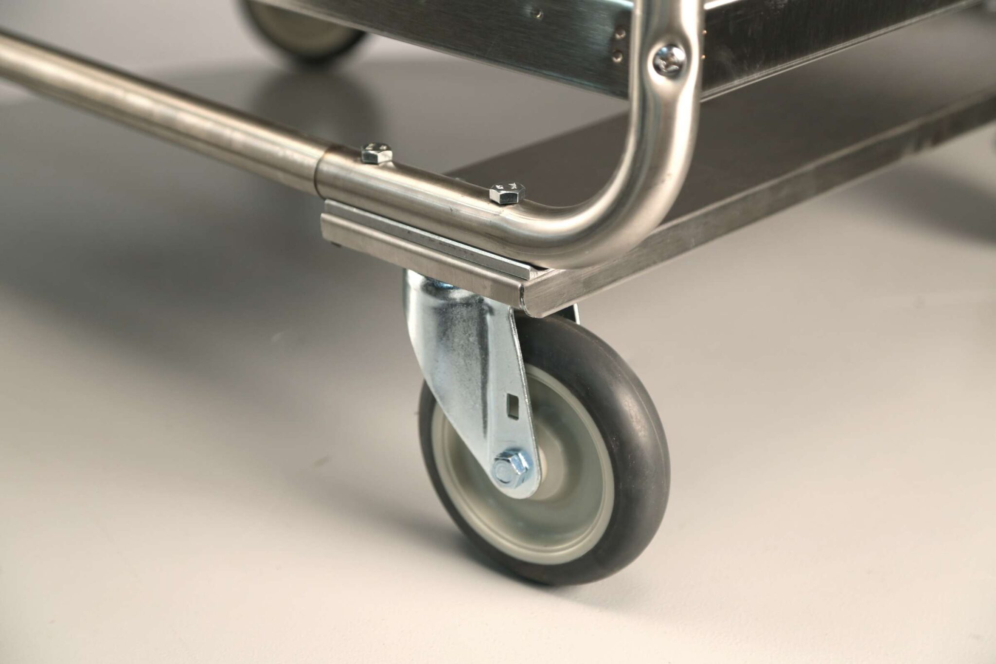 Lakeside 244 Tubular Utility Cart, NSF, Stainless Steel, 3 Shelf: 21" x ...