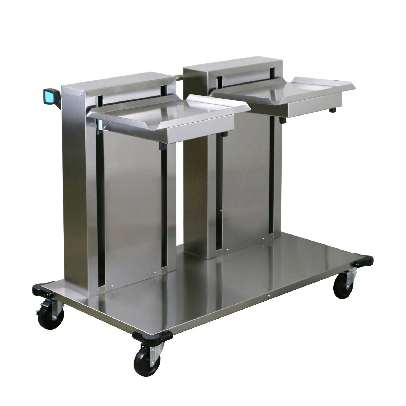 Lakeside 2819 Dual Platform Mobile Tray Dispenser for 15" x 20" Trays ...