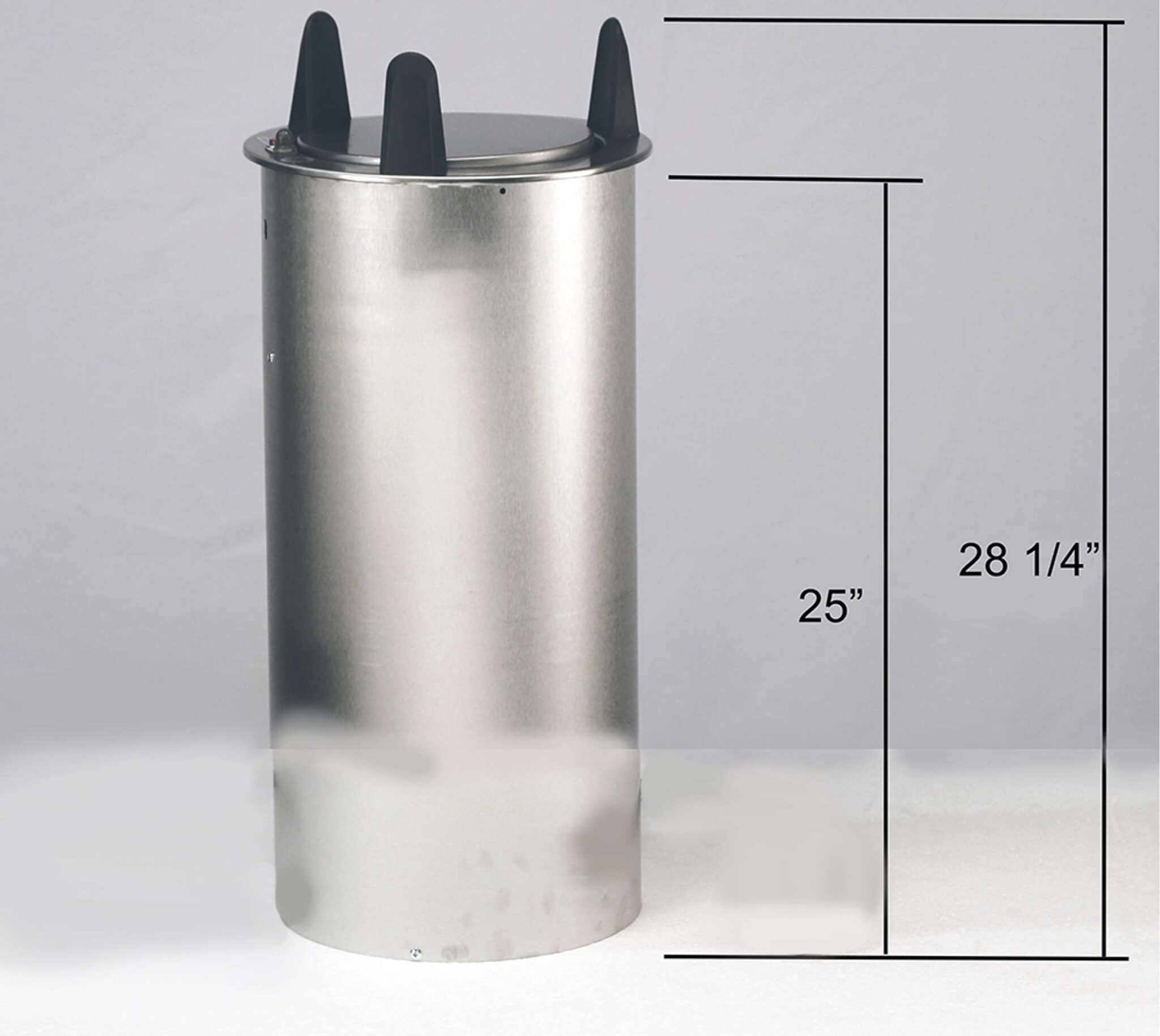 Lakeside 500725 Drop In Plate Dispenser, Non-Heated, Shielded, ADA ...