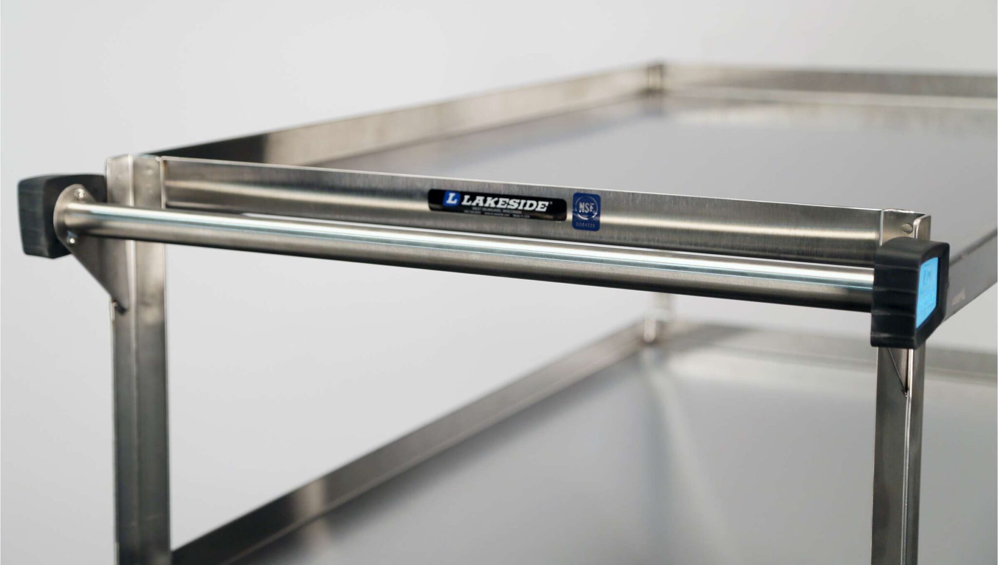 Lakeside 947 Stainless Steel Utility Cart, NSF, 2 Shelf: 24" x 36 ...
