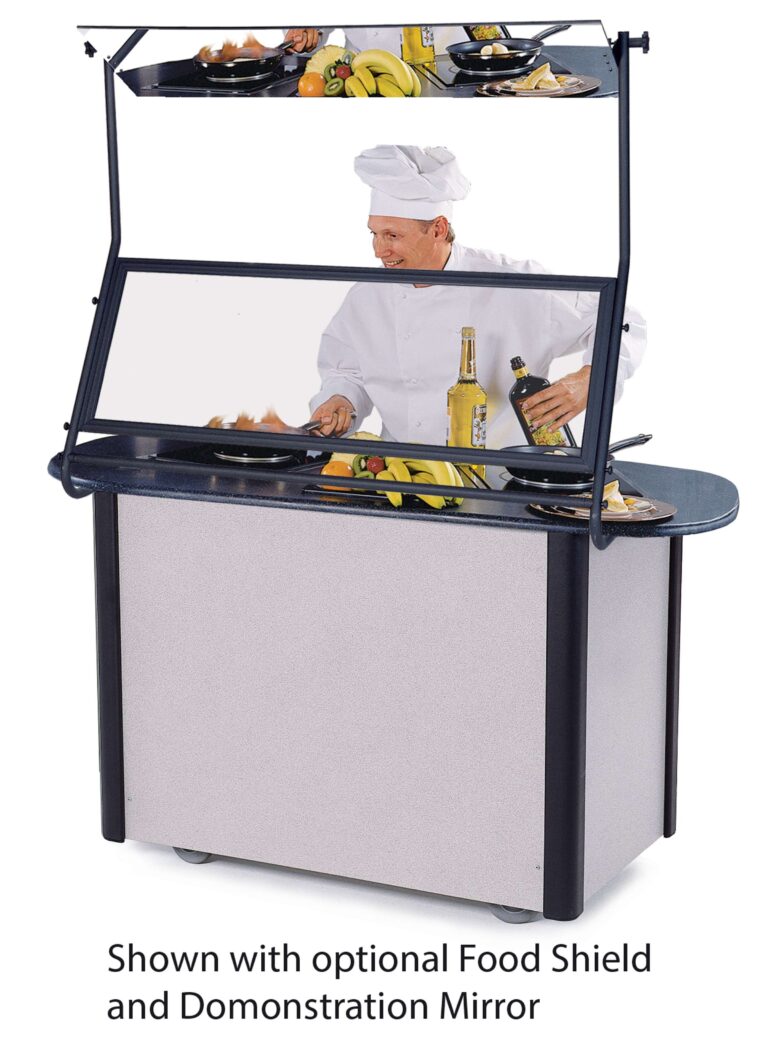 Lakeside 3070 Creation Station® Mobile Cooking Station, Stainless Steel ...