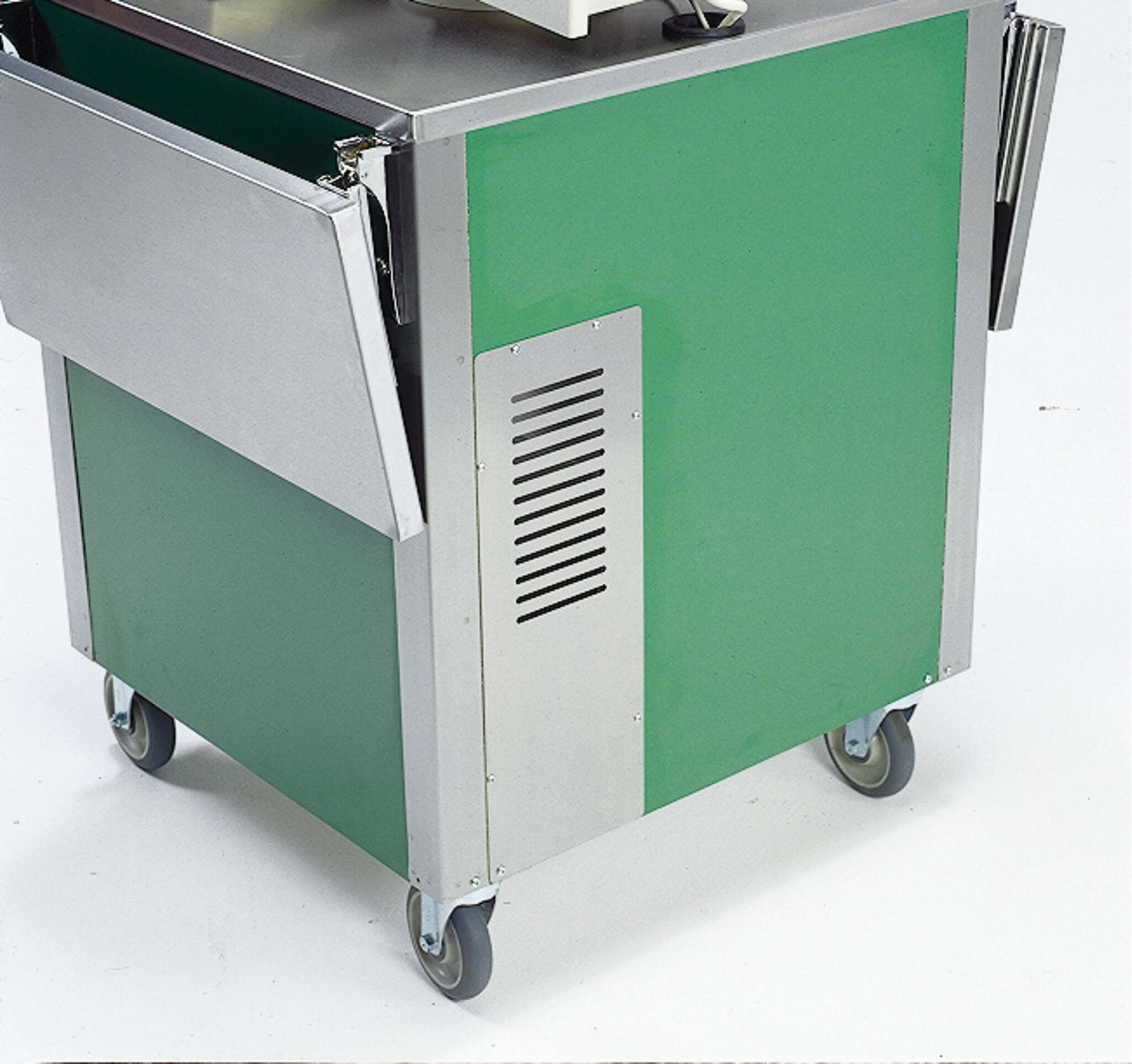 Lakeside 641 Cashier Stand, ADA Height, (2) Side Tray Slides, (1 ...