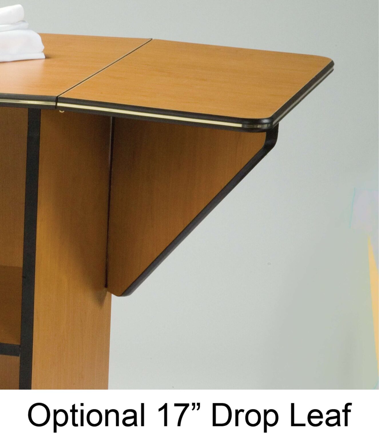 Geneva 67100 Breakout Dining Station with (1) Fixed Shelf, Laminate ...