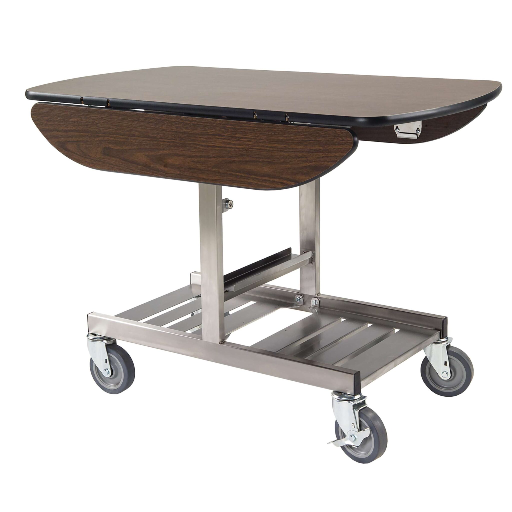 Geneva 74425 Classic/Bi-Fold Rectangle Table, 36-In x 40-In, Black ...