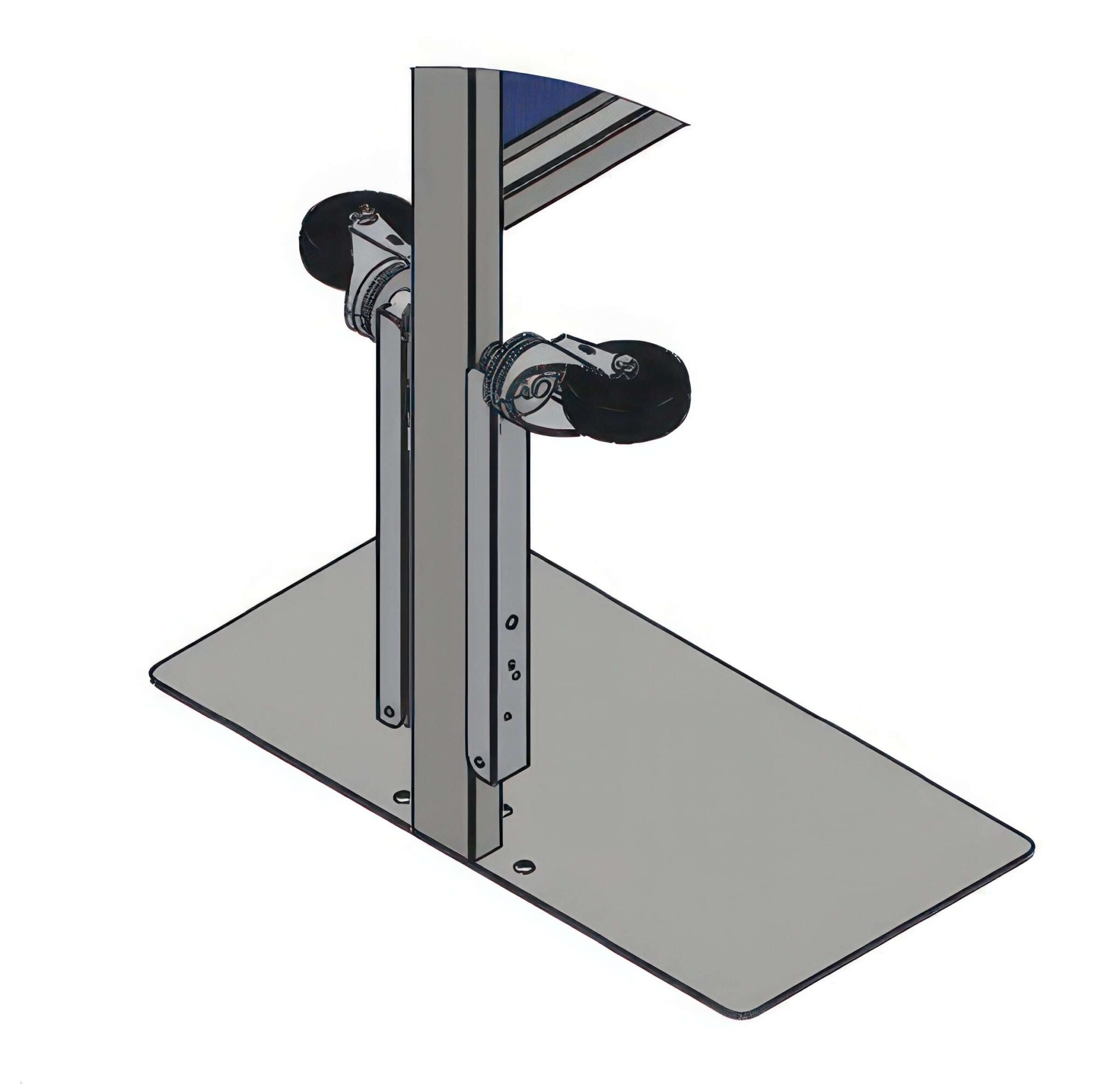 Lakeside 158946 Mobile Traffic Barrier, Clear Polycarbonate Barrier, (2 ...