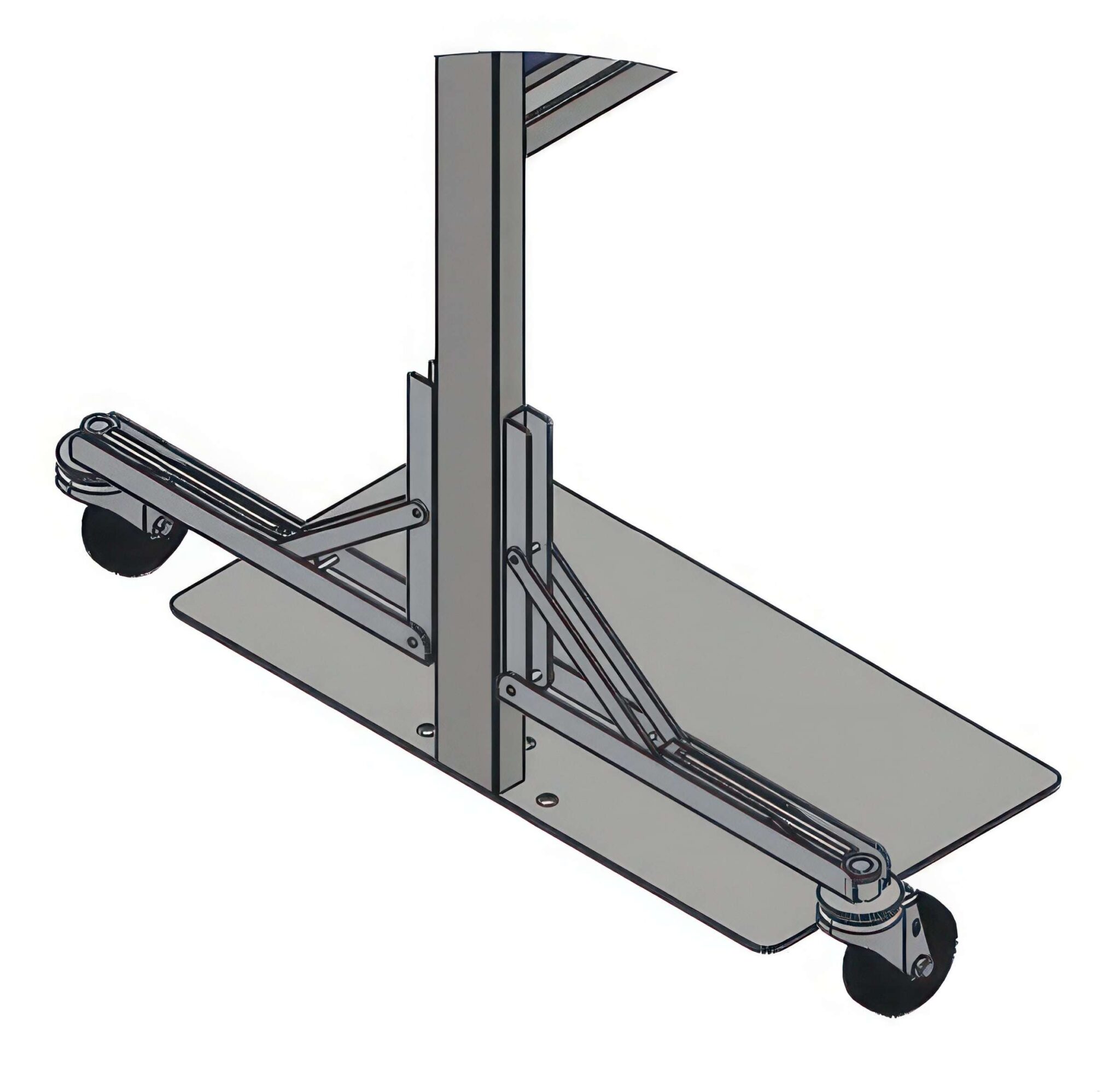 Lakeside 158946 Mobile Traffic Barrier, Clear Polycarbonate Barrier, (2 ...