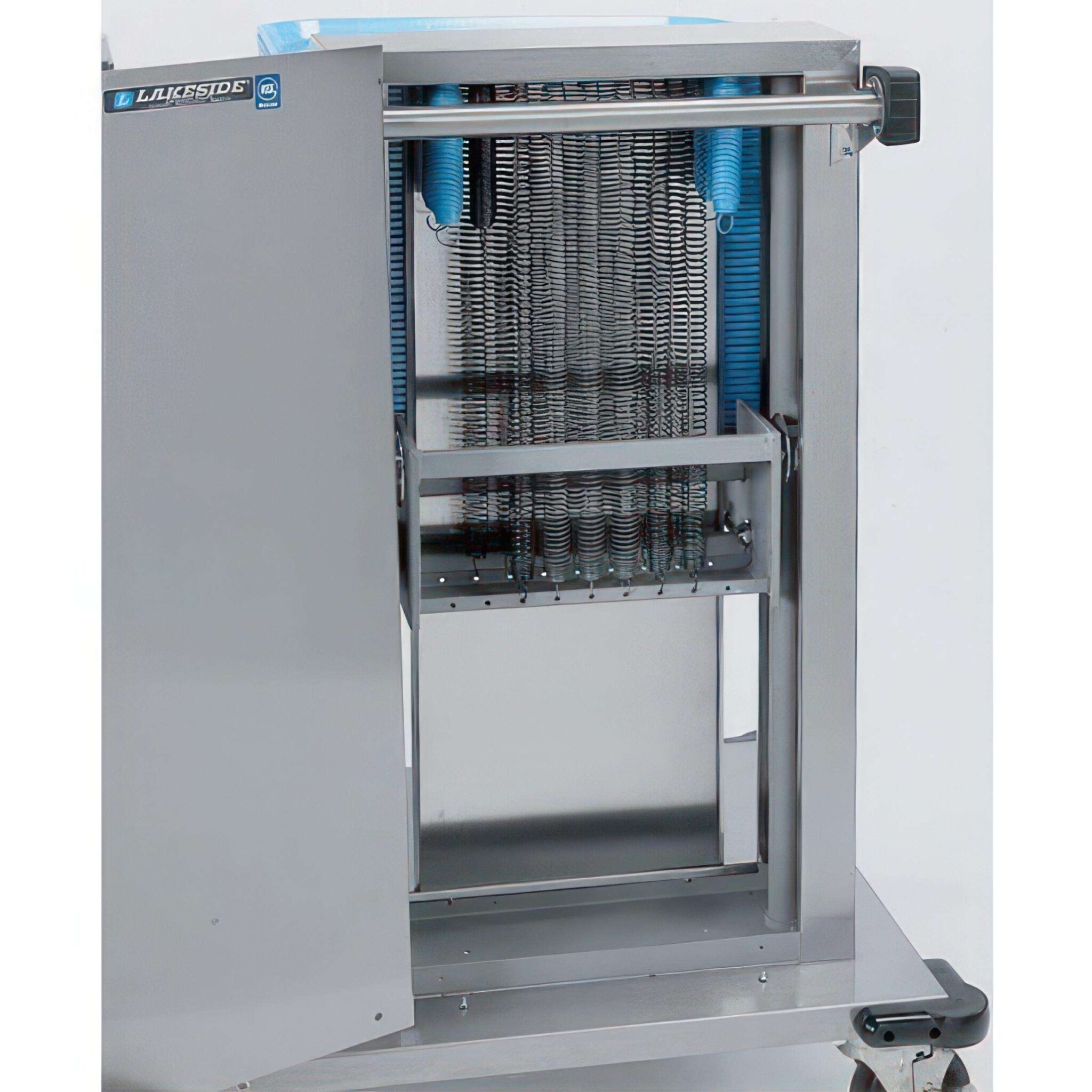 Lakeside 2814 Dual Platform Mobile Tray Dispenser for 12" x 22" Trays ...