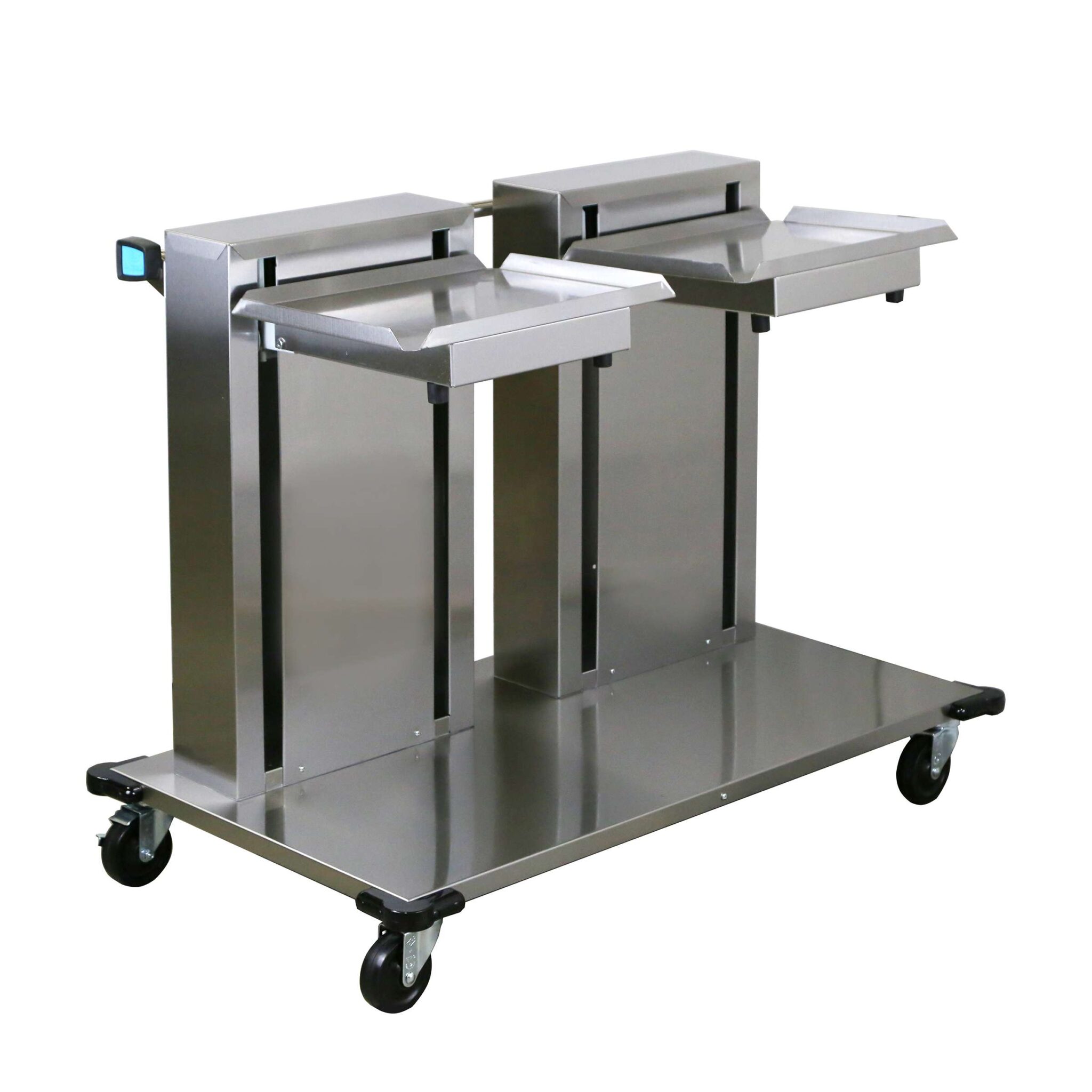 Lakeside 2818 Dual Platform Mobile Tray Dispenser for 14" x 18" Trays ...