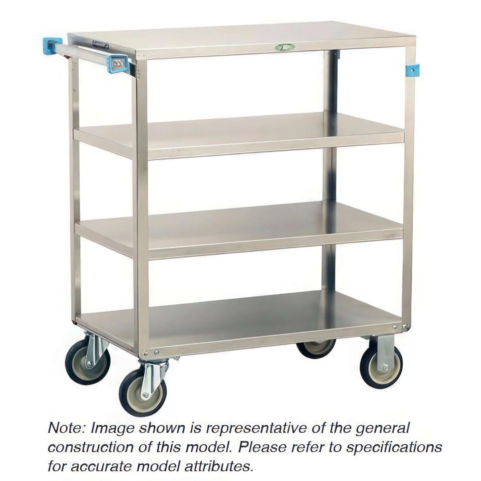 Lakeside 444ES Stainless Steel Utility Cart, Ground Shipping Eligible ...