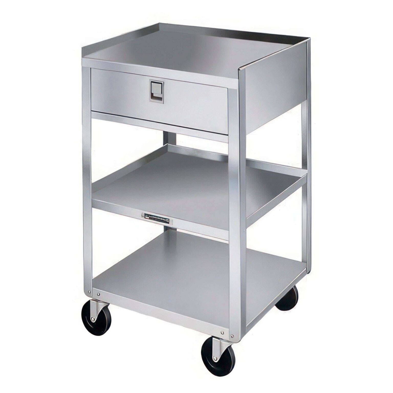 Lakeside 311 Stainless Steel Utility Cart, 3 Shelf: 15-1/2" x 24", 300 ...