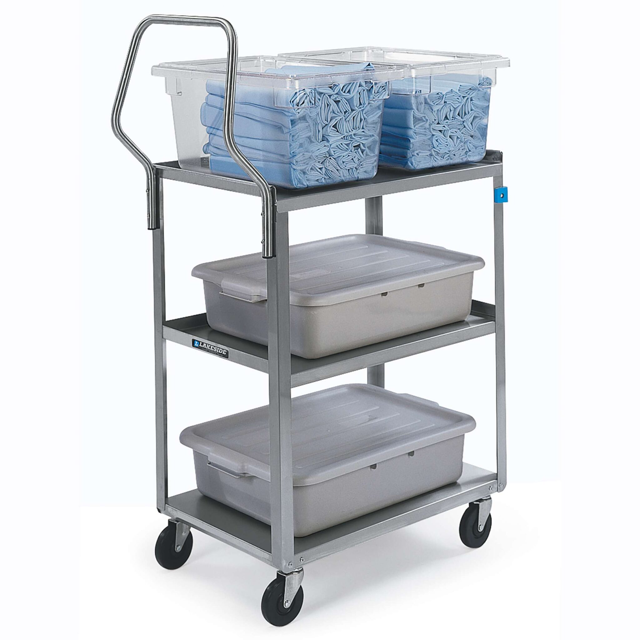 Lakeside 155048 Sprinter Cart, Stainless Steel, 300-Lb. Capacity ...