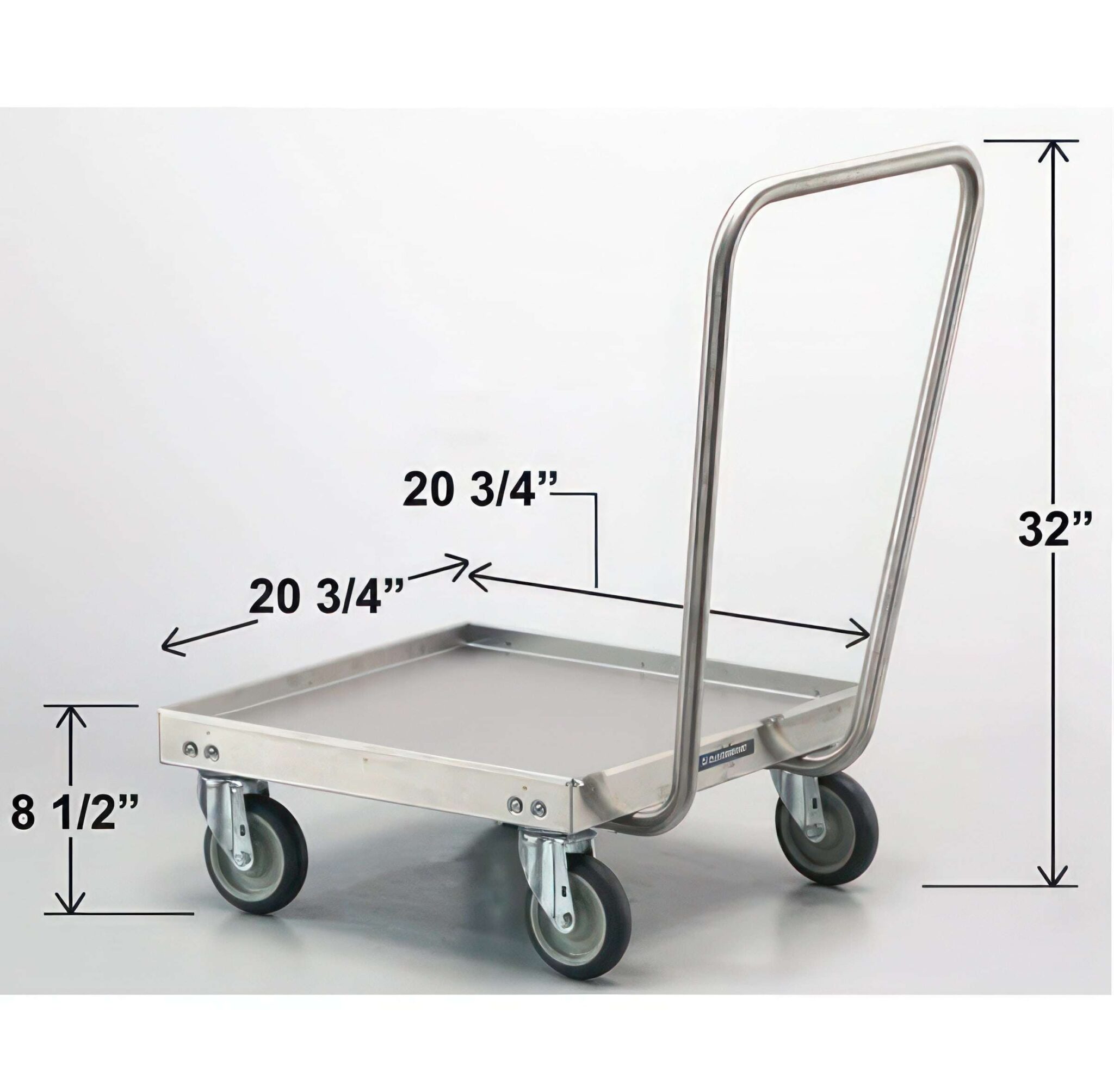 Lakeside 452 Stainless Steel Dolly for Cup and Glass Racks with Handle ...