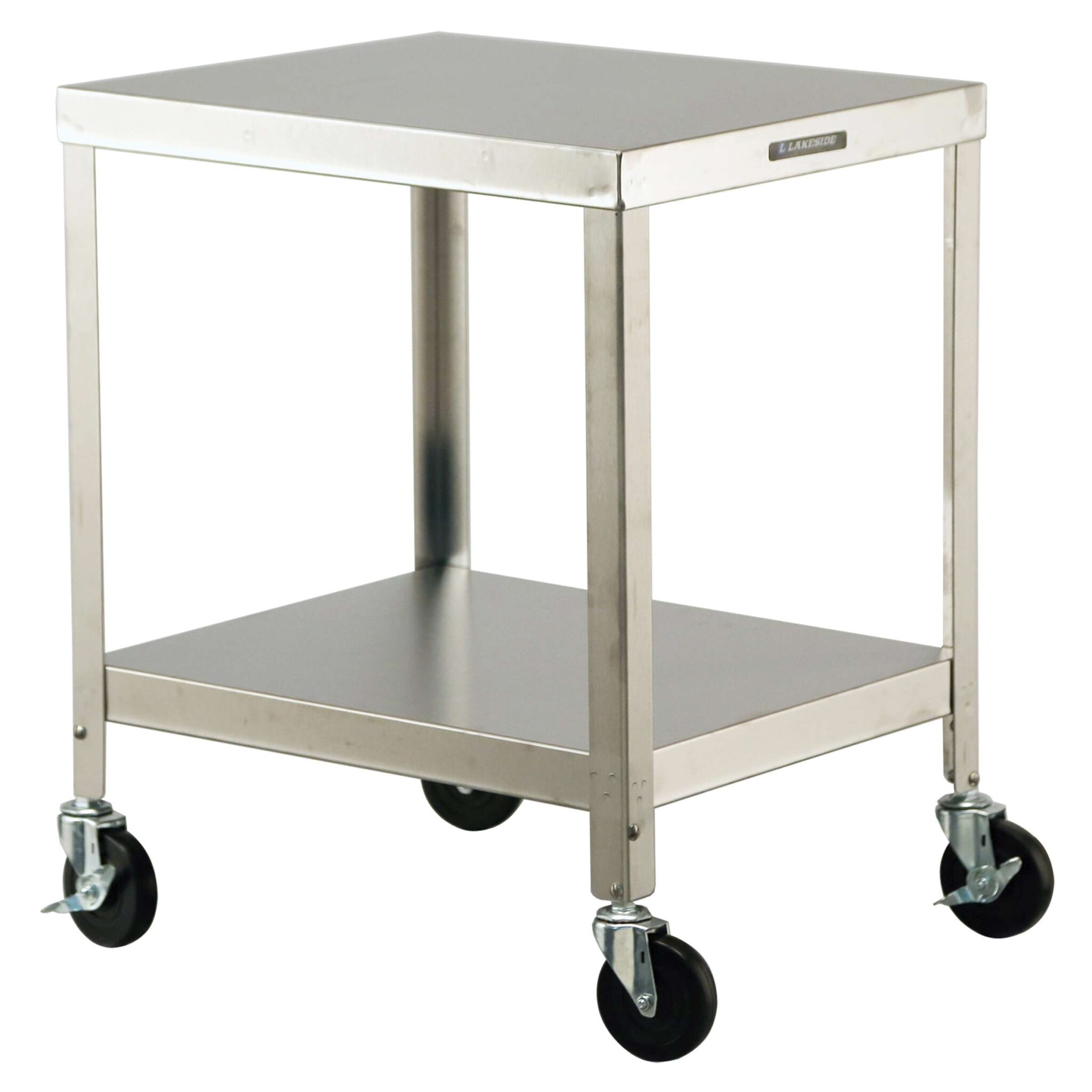 Lakeside 736 Medium Stainless Steel Stationary Machine Stand (20x24 ...