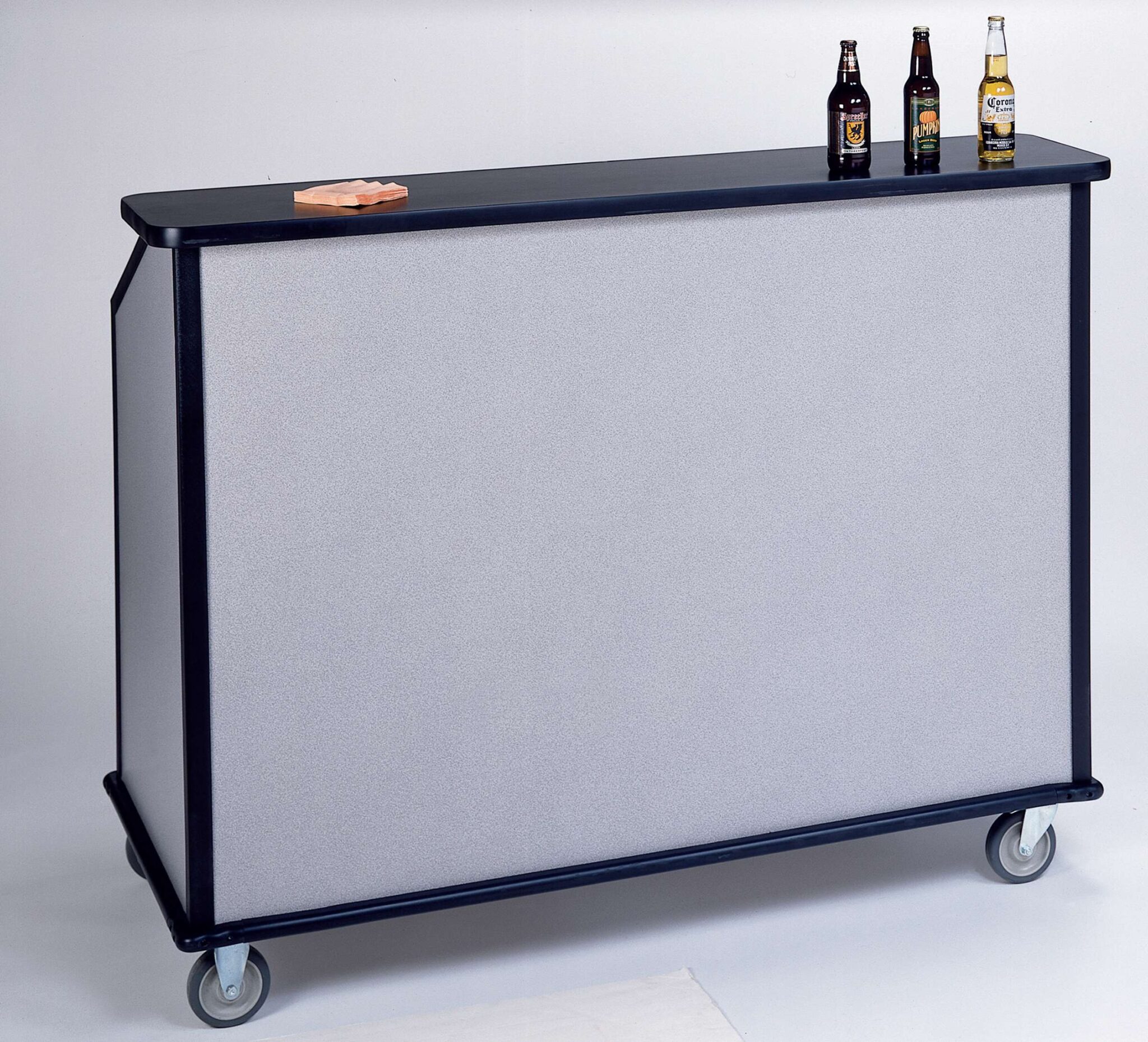 Geneva 76886 Portable Beverage Bar with (2) 40-Lb. Ice Bins, (2) Speed ...