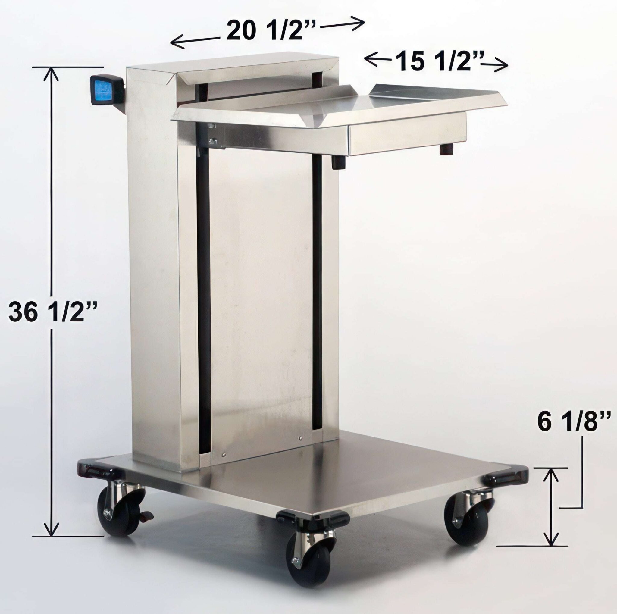 Lakeside 819 Single Platform Mobile Tray Dispenser for 15" x 20" Trays ...