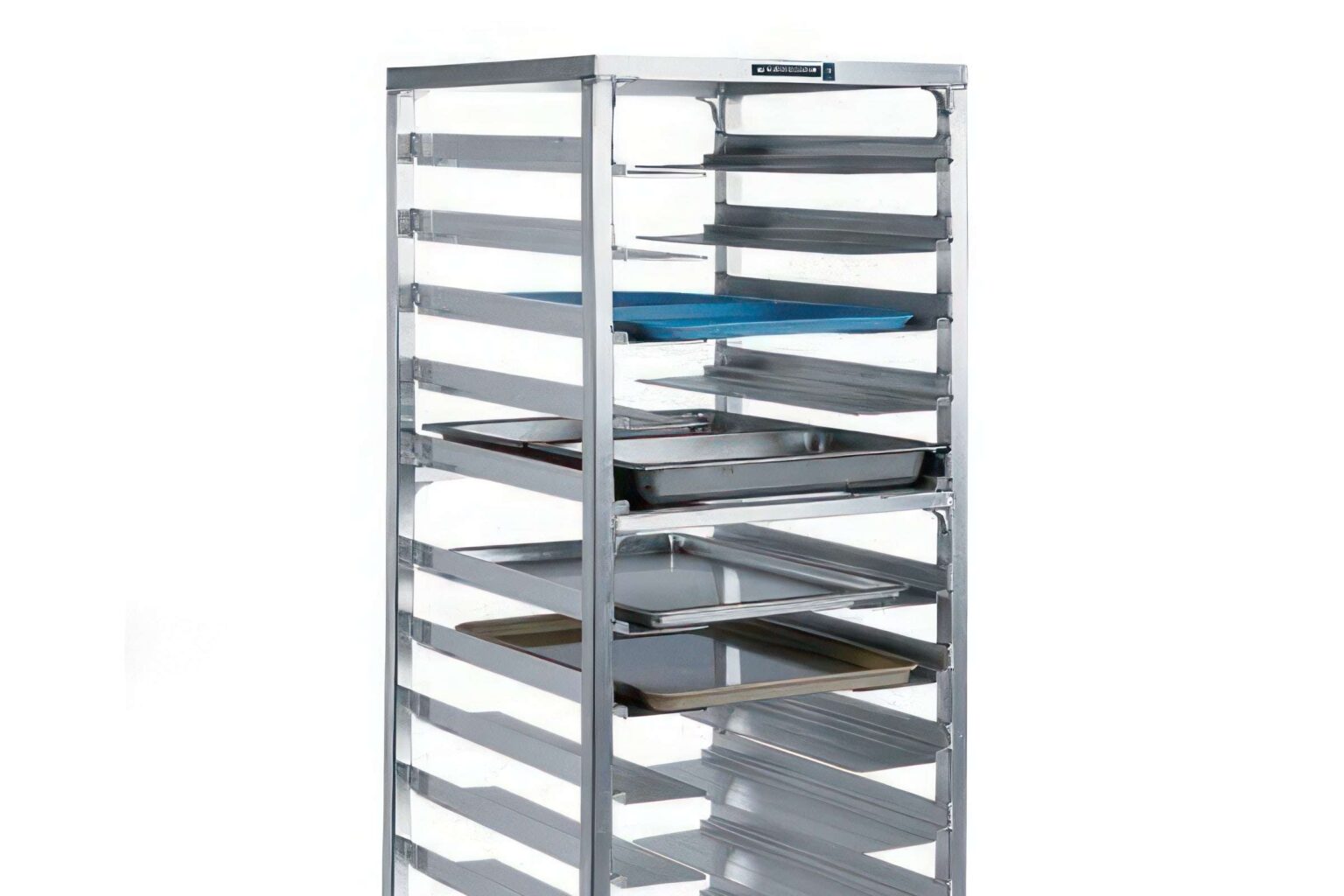 Lakeside 8535 Aluminum Sheet Pan Rack with 13 Sets of Universal Ledges ...