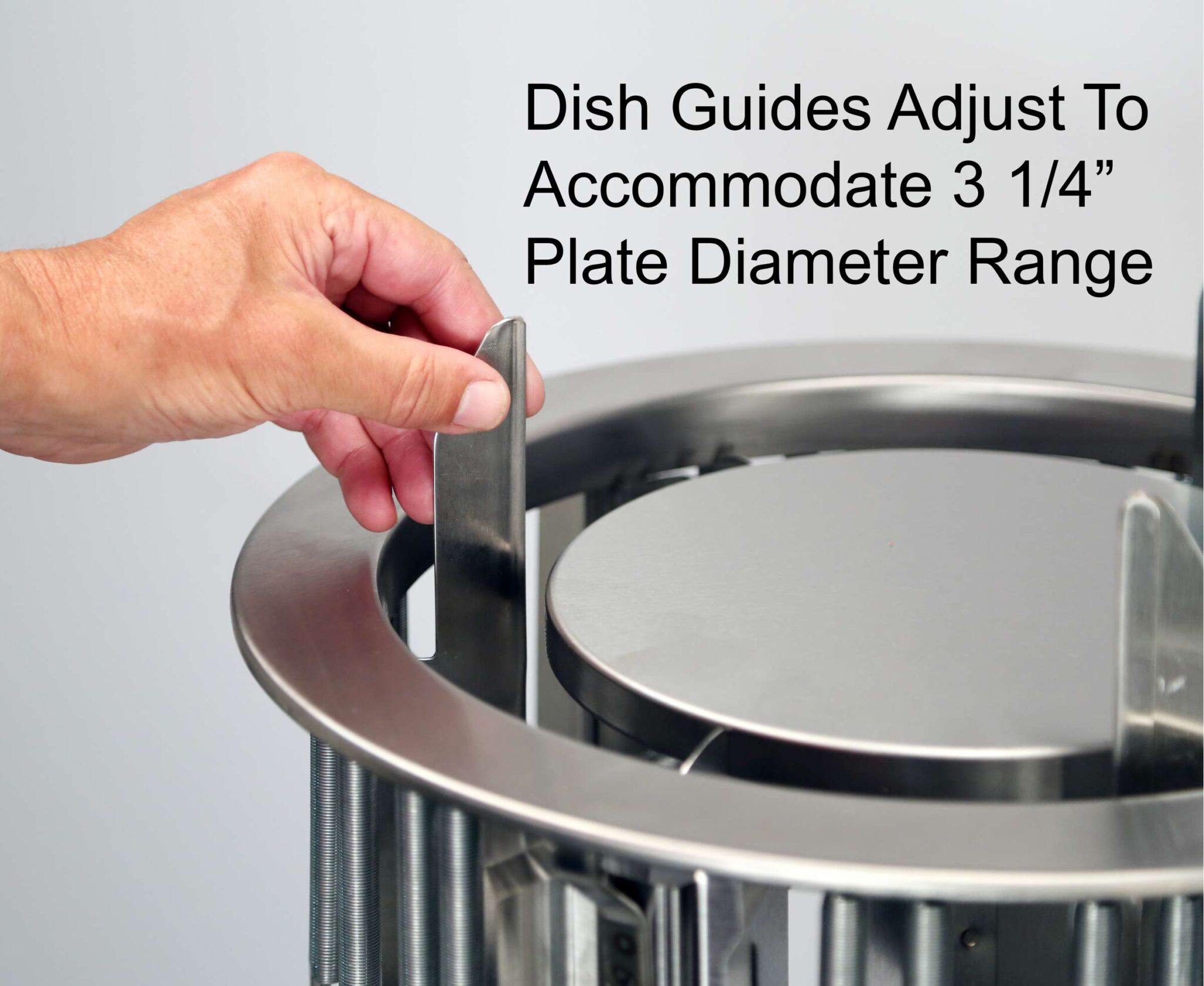 Lakeside 922 Drop In Plate Dispenser, Open Non-Heated, Adjust-A-Fit ...