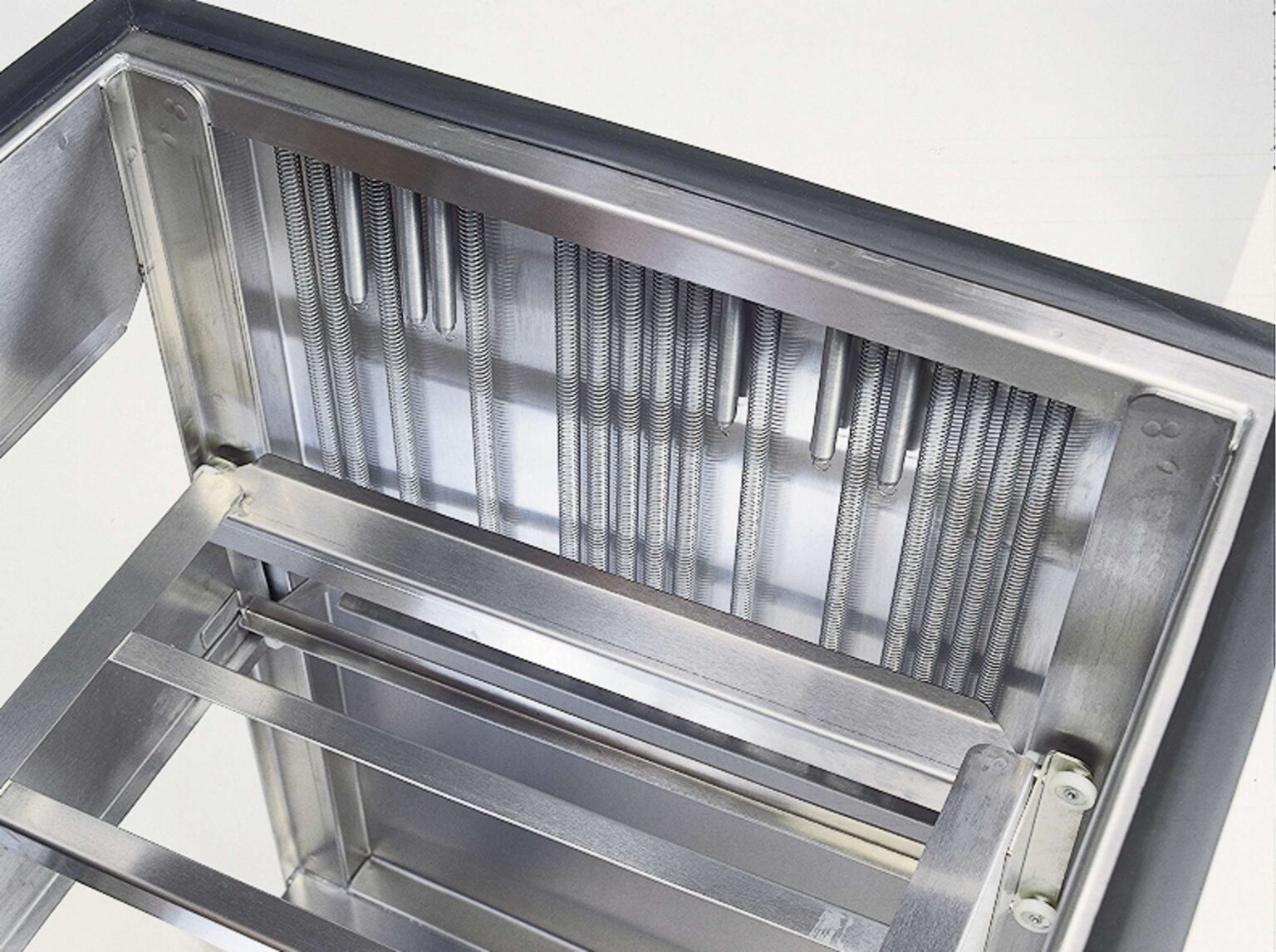 Lakeside 986 Mobile Tray Dispenser (2 Open Sides with Silverware ...