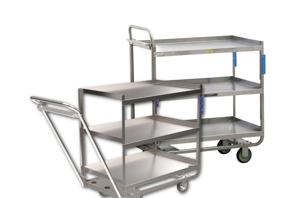 Push-Pull Utility Carts - Lakeside Foodservice