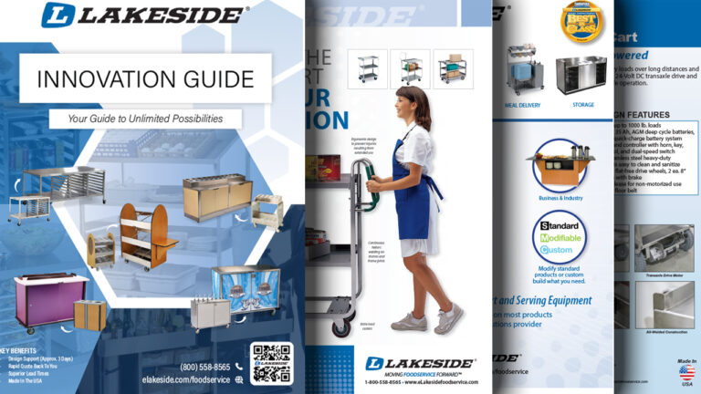 Soiled Dish Breakdown Carts - Lakeside Foodservice