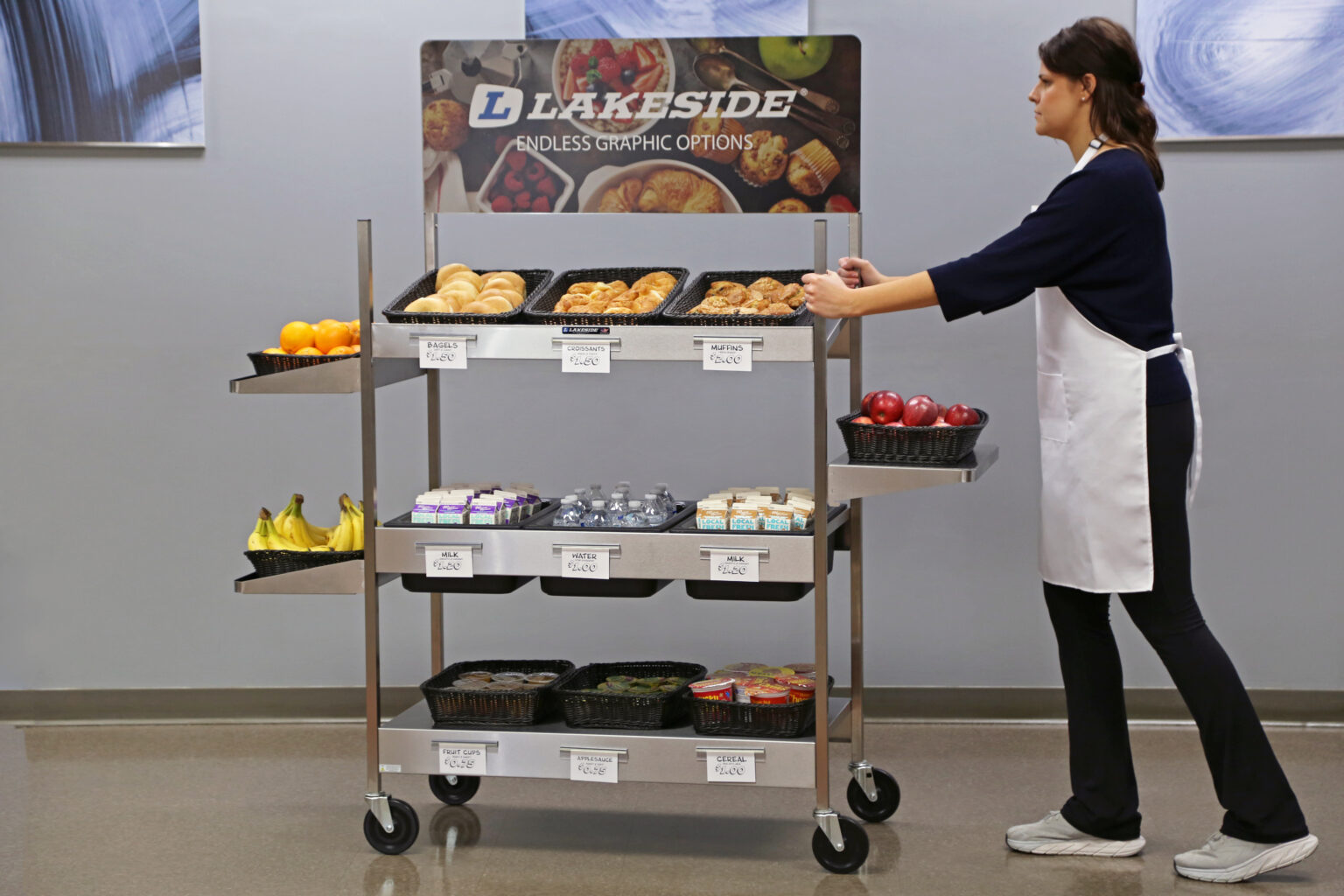 Modular Breakfast Cart - Lakeside Foodservice