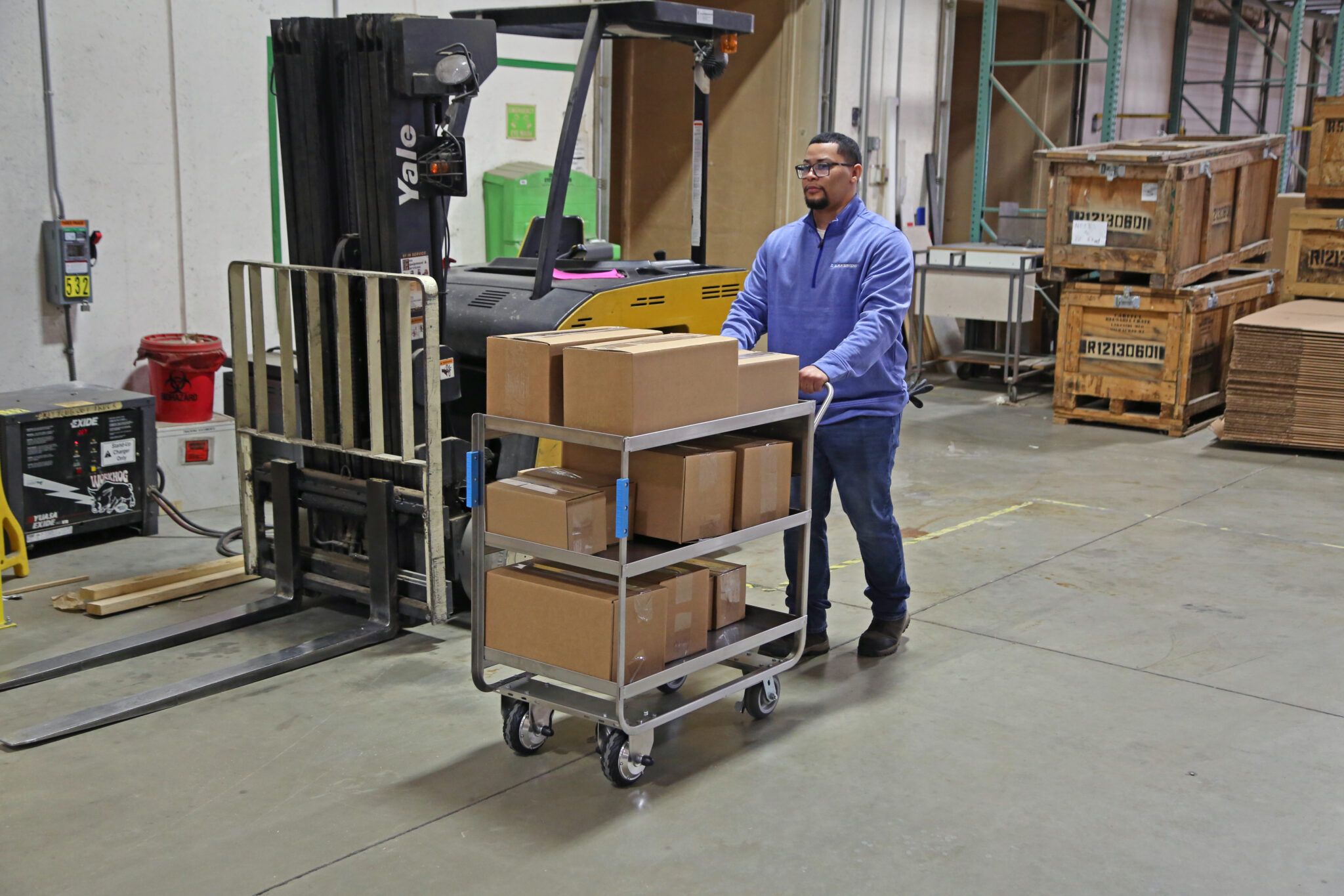 Electric Utility Cart - Lakeside Foodservice