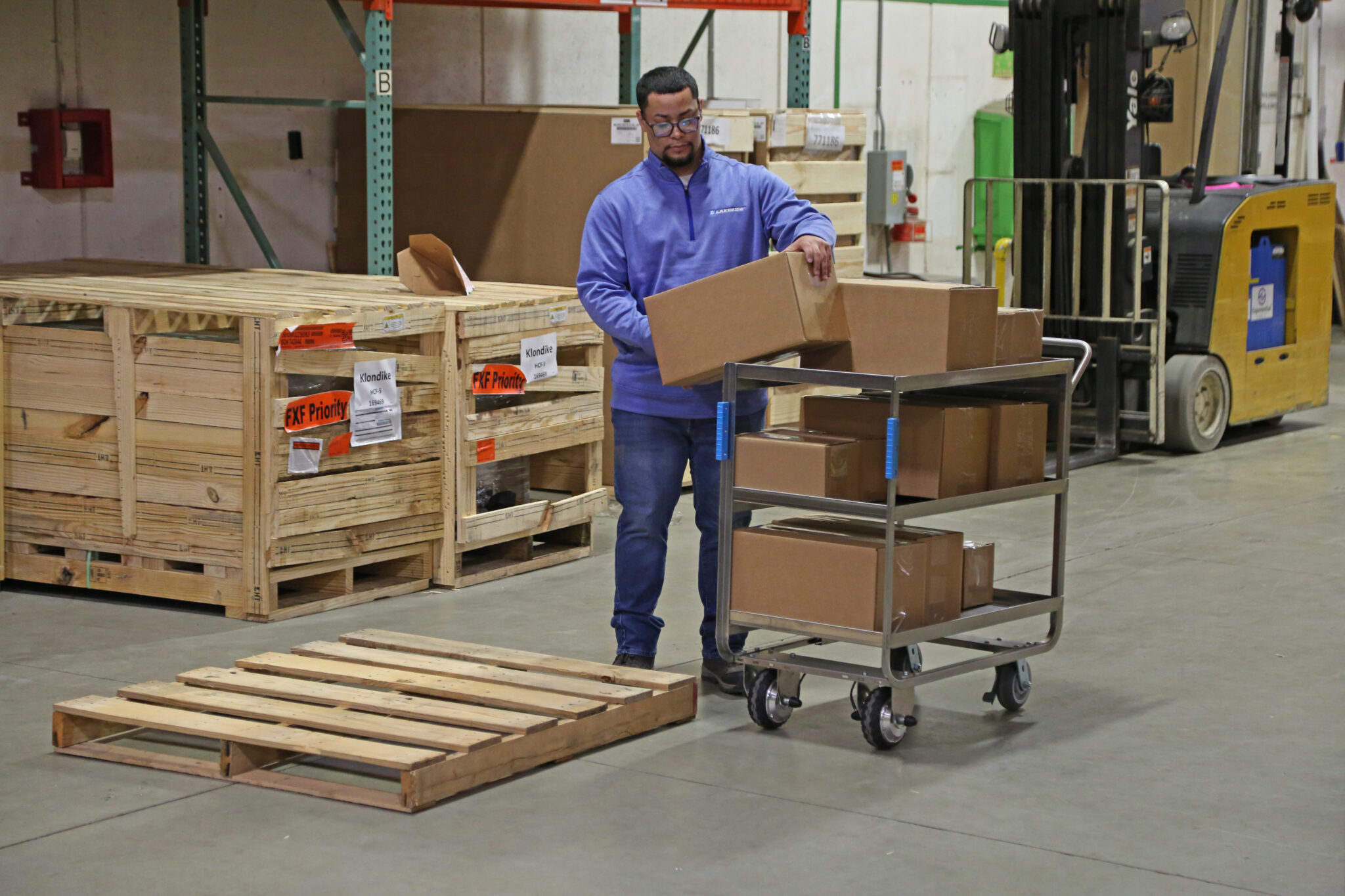 Electric Utility Cart - Lakeside Foodservice