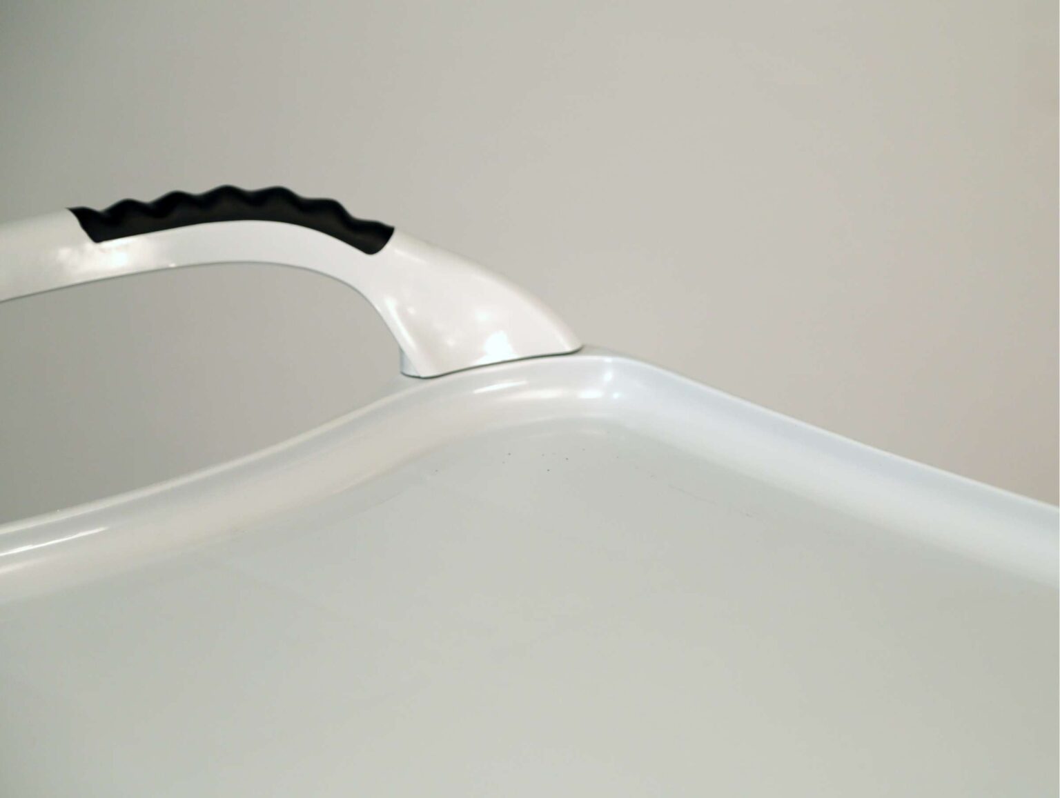 Lakeside 2510 Plastic Utility Cart with Dual Handles, Light Gray, 3 ...