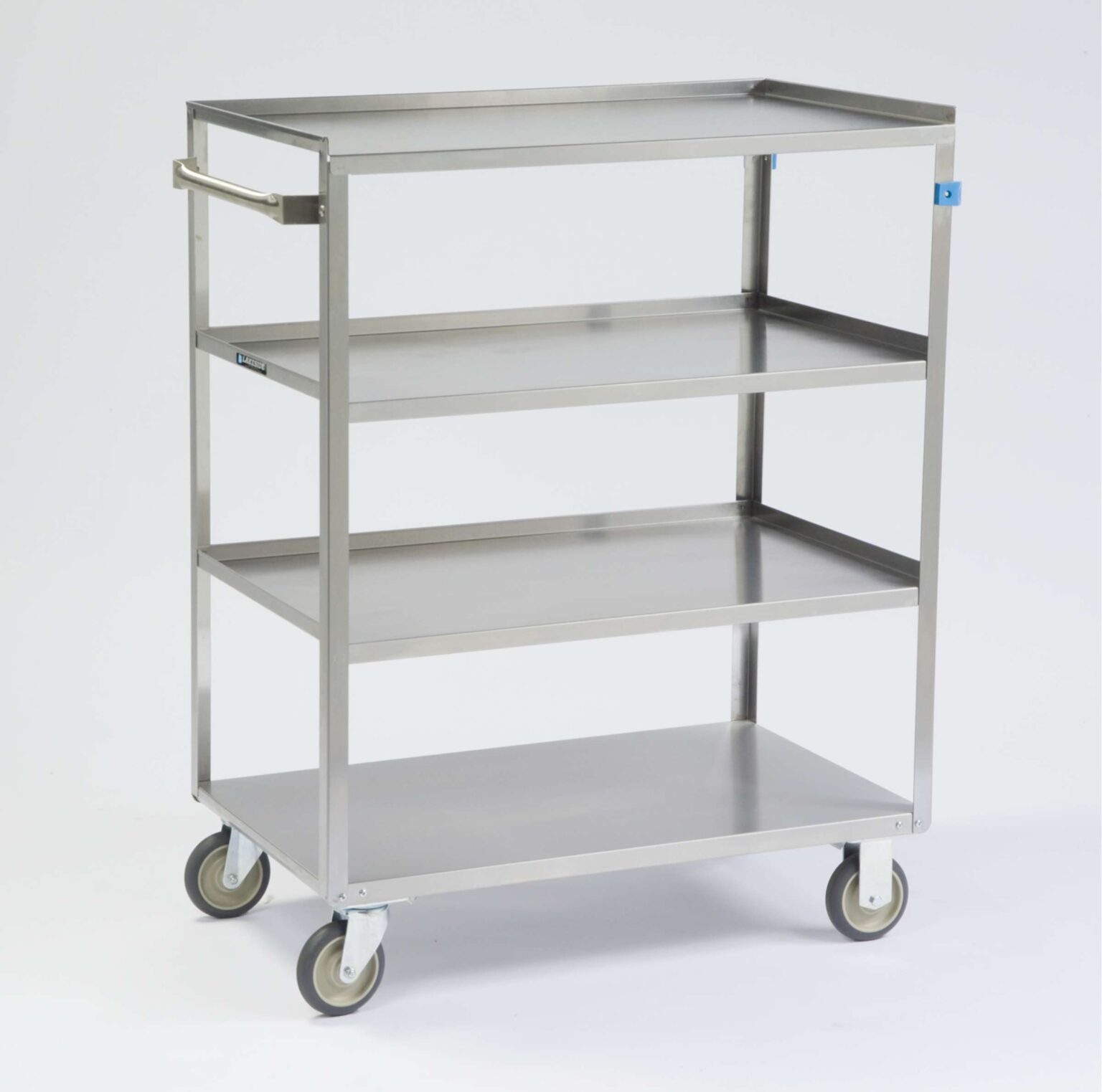 Lakeside 470 Linen Utility Cart with Nylon Cover, 4 Shelf: 21" x 50 ...