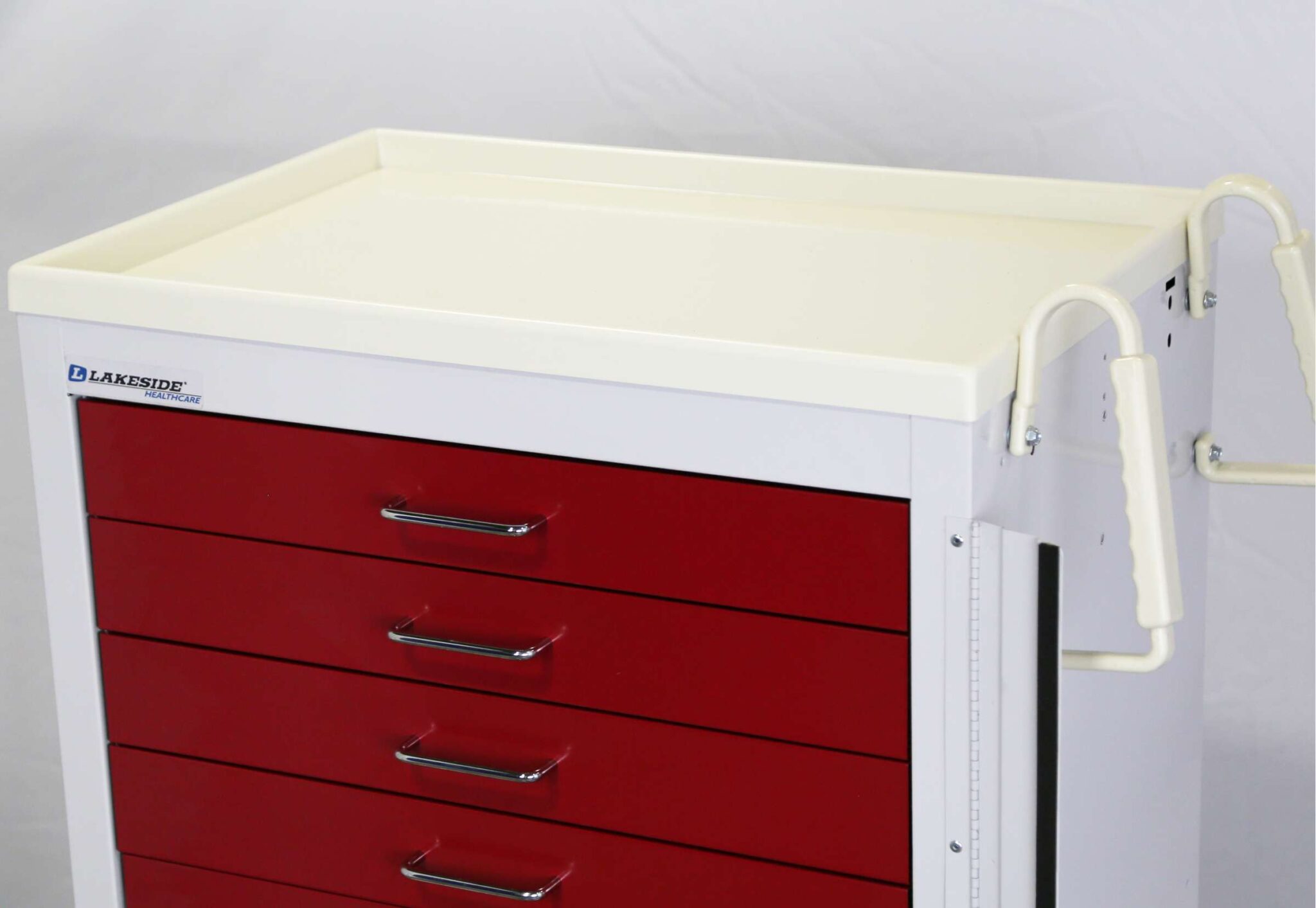 Lakeside C-630-B-2R Classic Emergency Cart, 6-Drawer with Breakaway ...