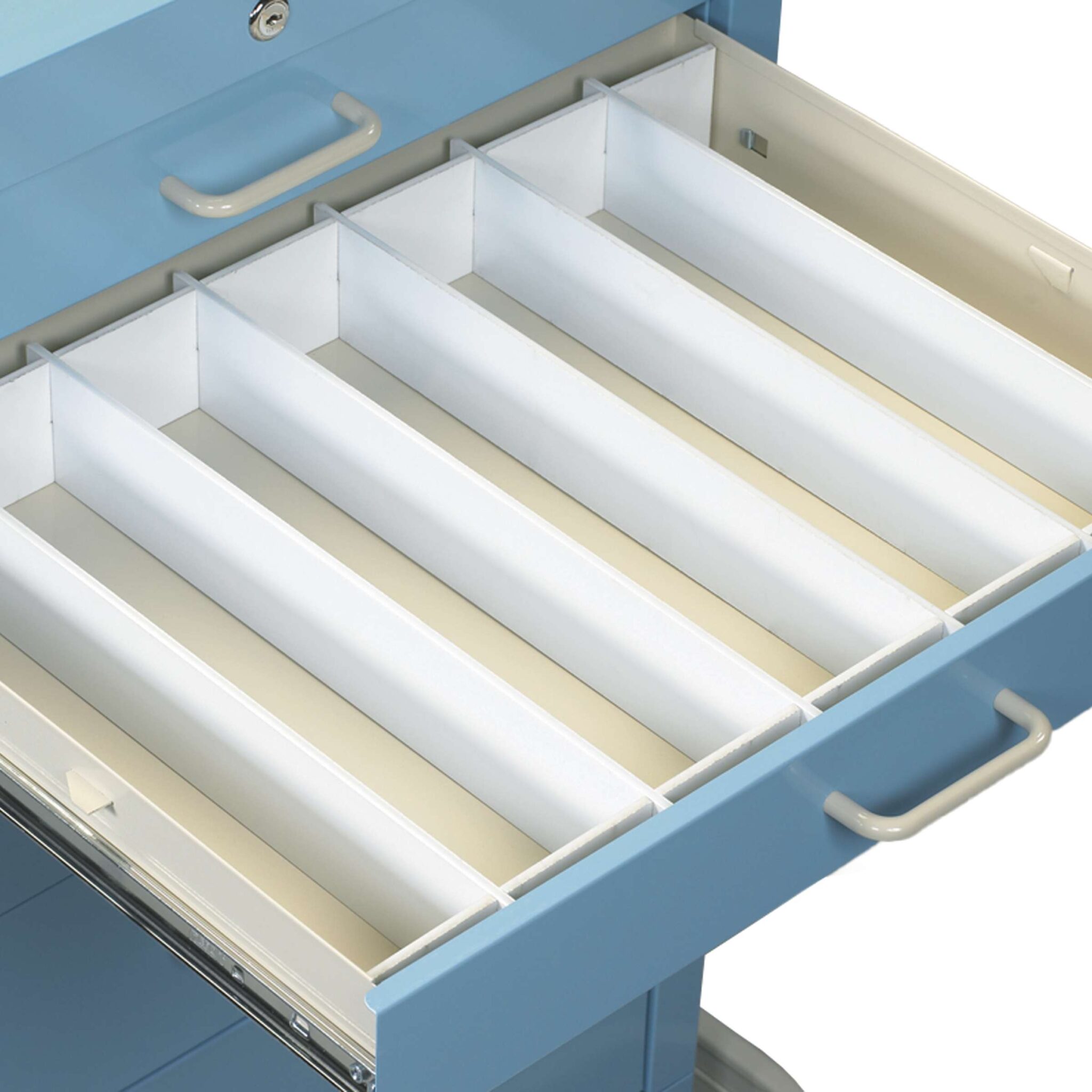 Lakeside LEF-3 Plastic Divider Set, 3" Drawer, (2) Rails, (6) Dividers ...