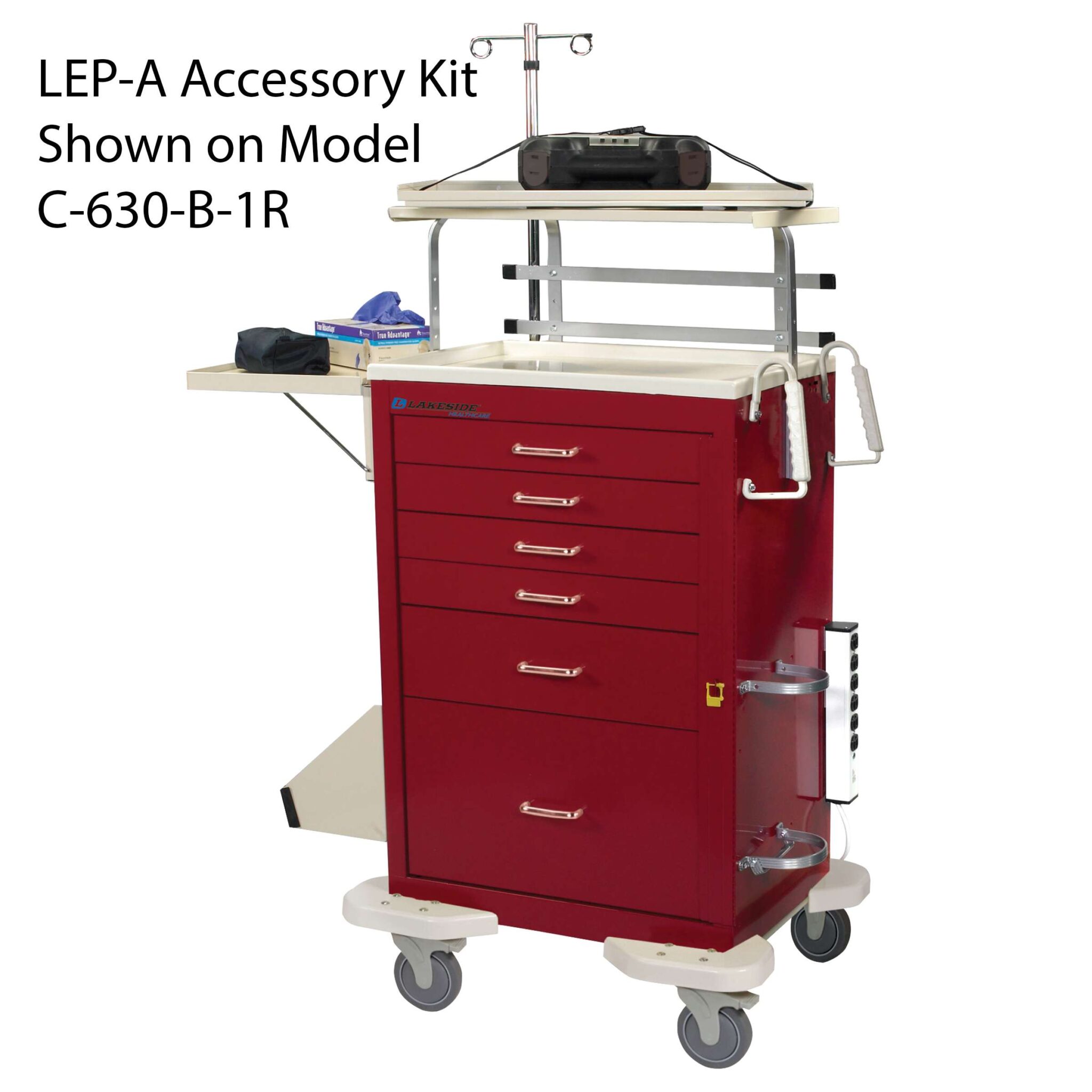 Lakeside LEF-6M Plastic Divider Set, 6" Drawer, (2) Rails, (4) Dividers ...