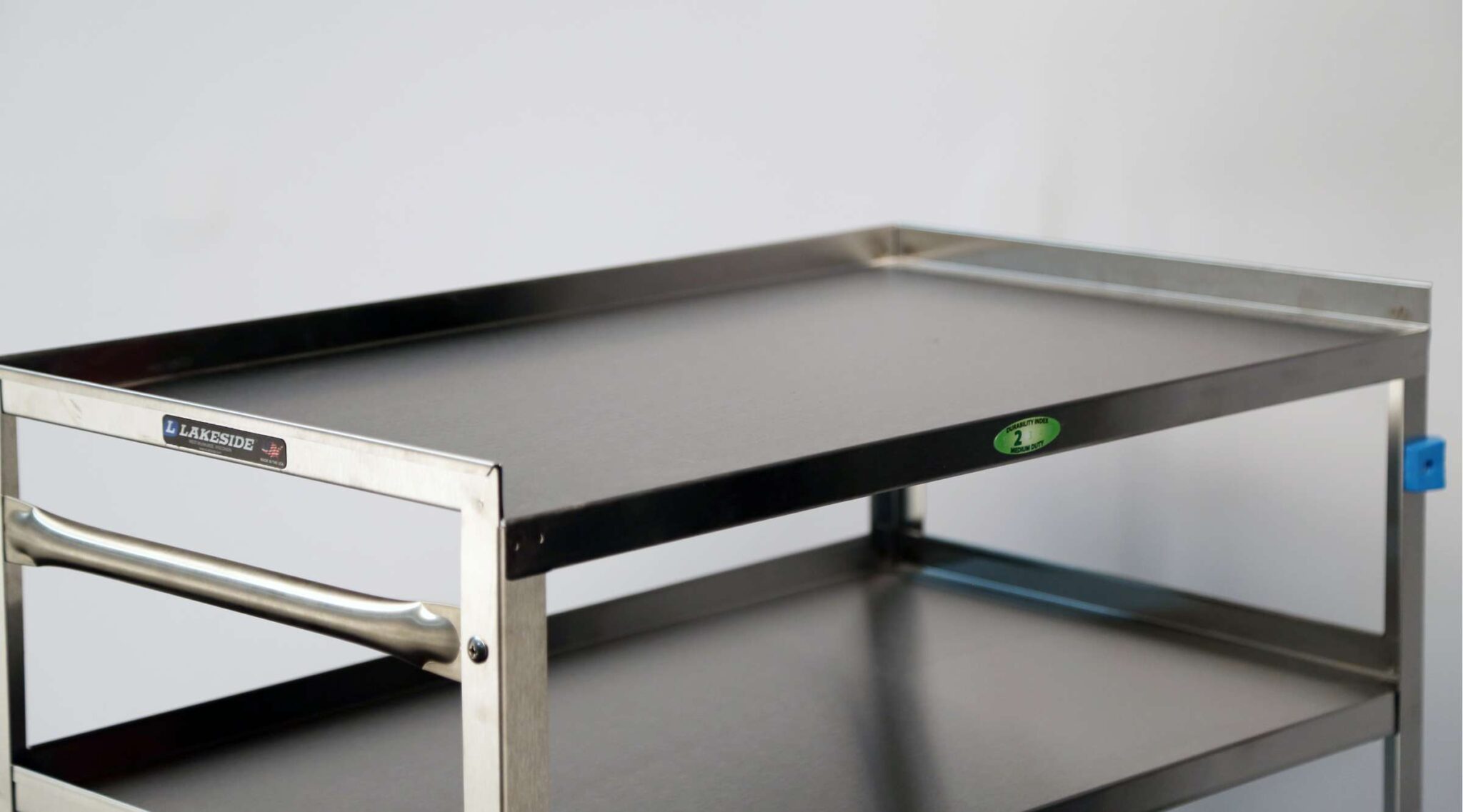 Lakeside 355 Multi-Shelf Cart with Recessed Handle, 5 Shelf: 18" x 31 ...