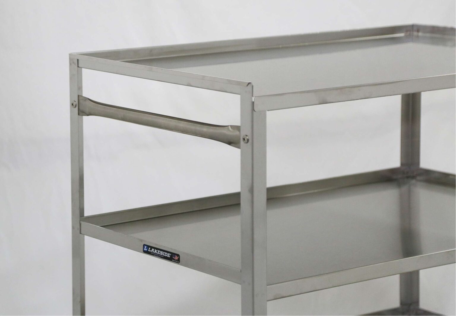 Lakeside 448 Multi-Shelf Cart with Recessed Handle, 6 Shelf: 21" x 35 ...