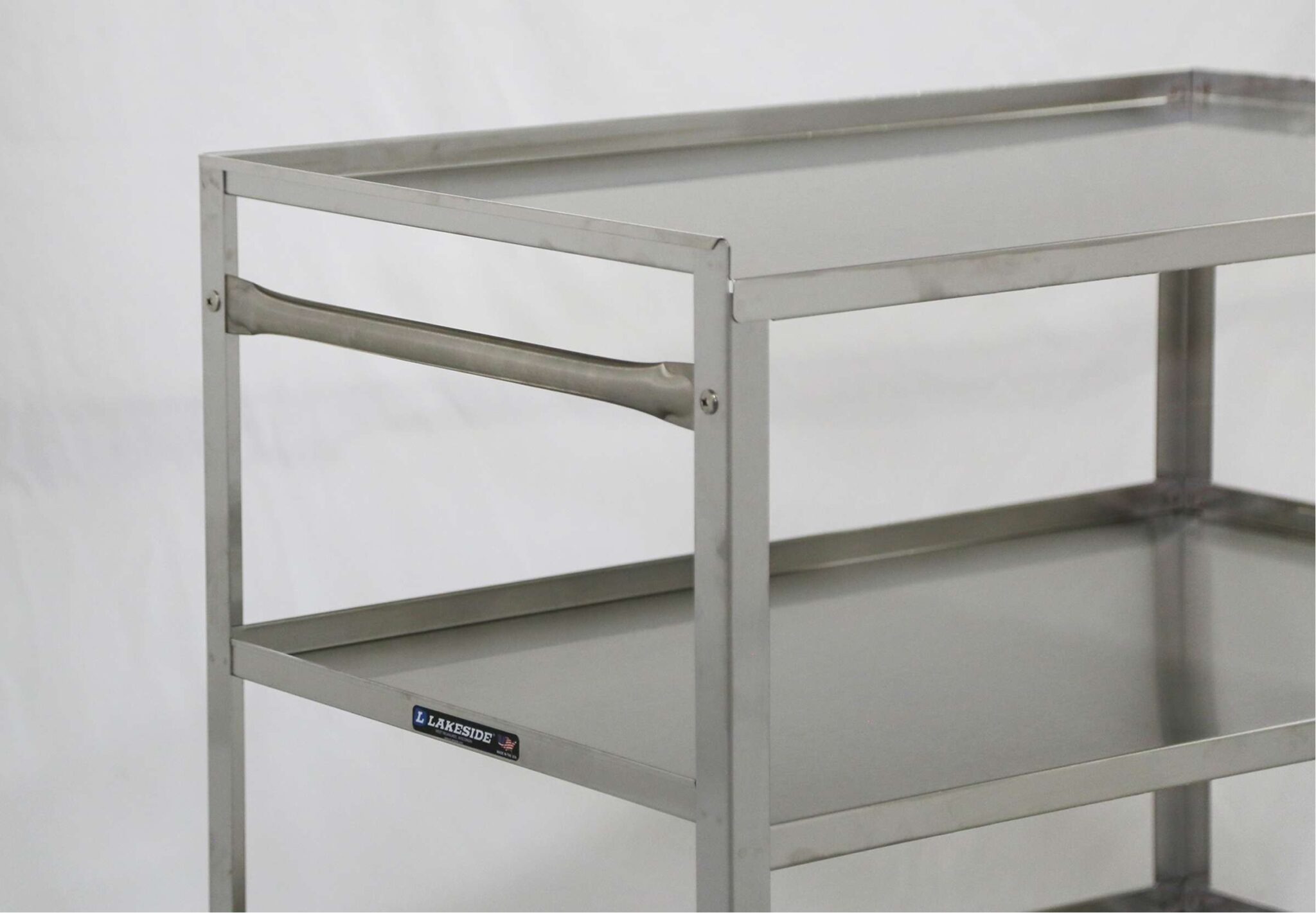 Lakeside 448 Multi-Shelf Cart with Recessed Handle, 6 Shelf: 21" x 35 ...