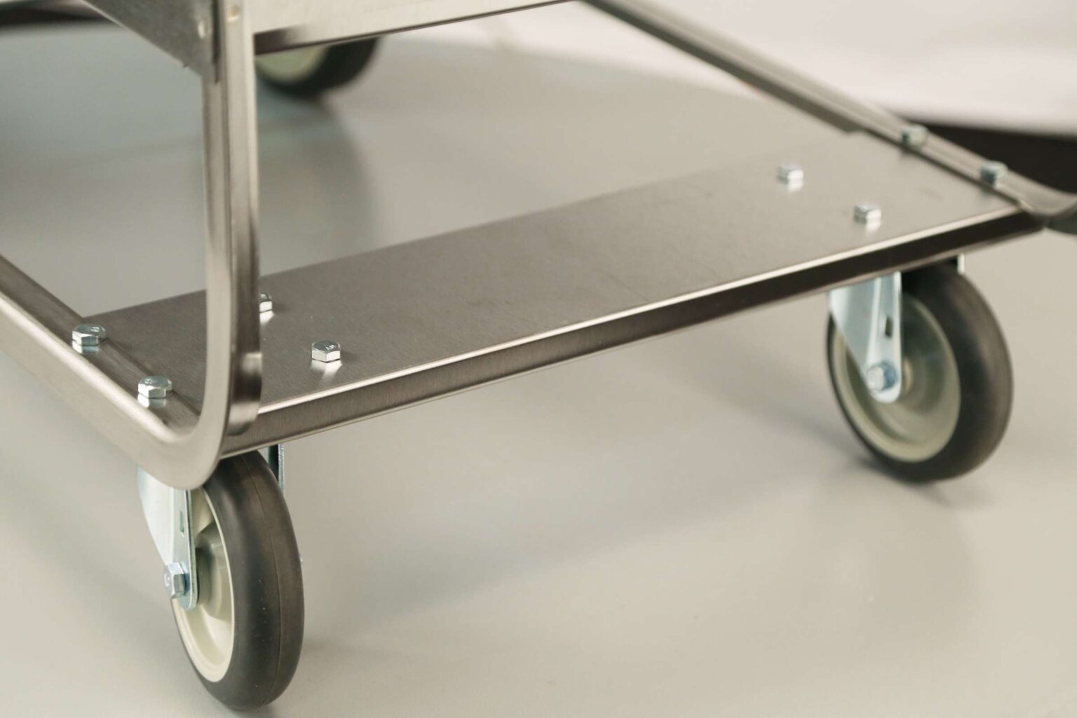 Lakeside 522 Stainless Steel Utility Cart, NSF, 3 Shelf: 18" x 27 ...