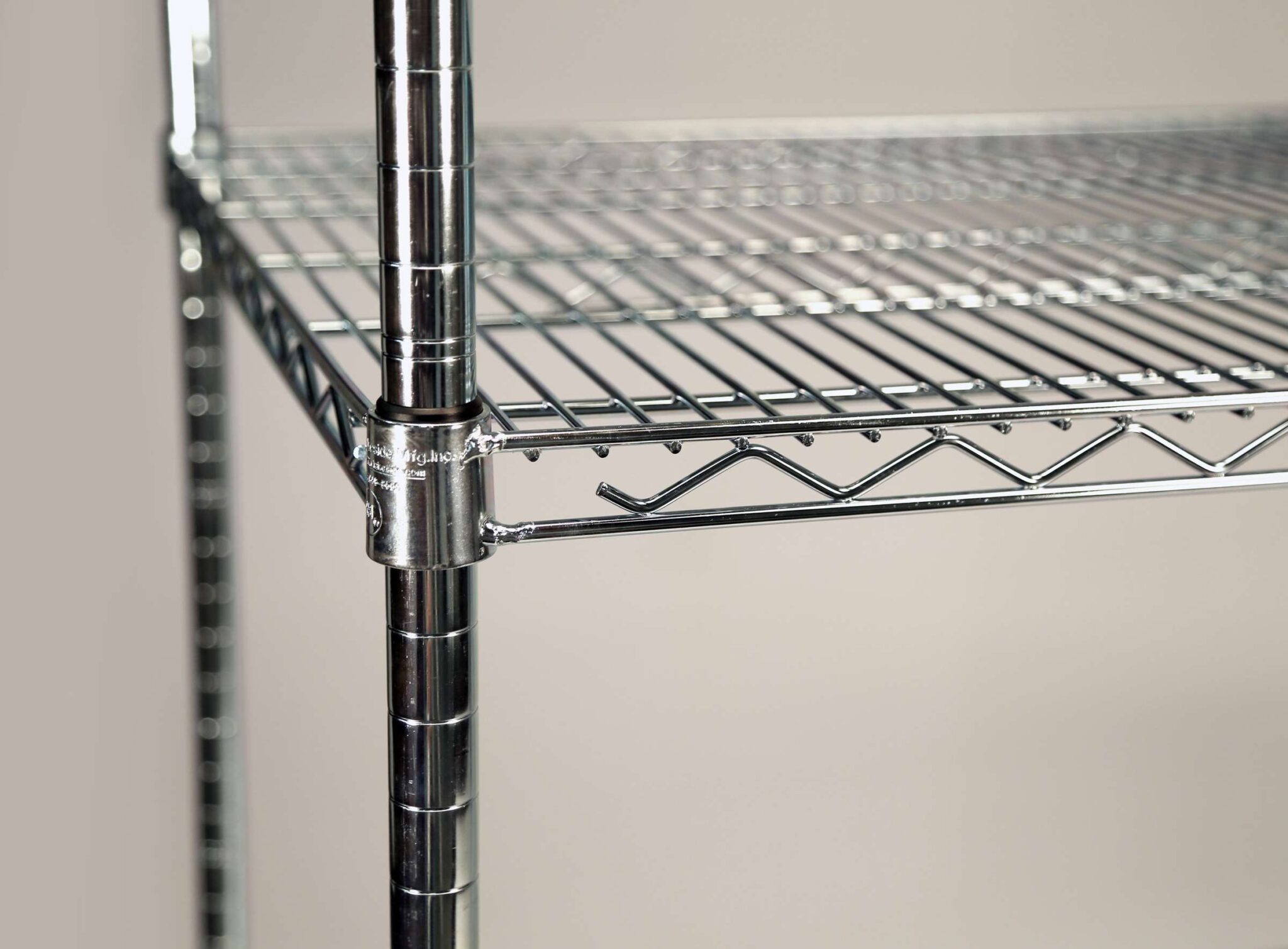 Lakeside R243672CA-4 Round Post Wire Add-On Unit, NSF, 4 Shelf: 24" x ...