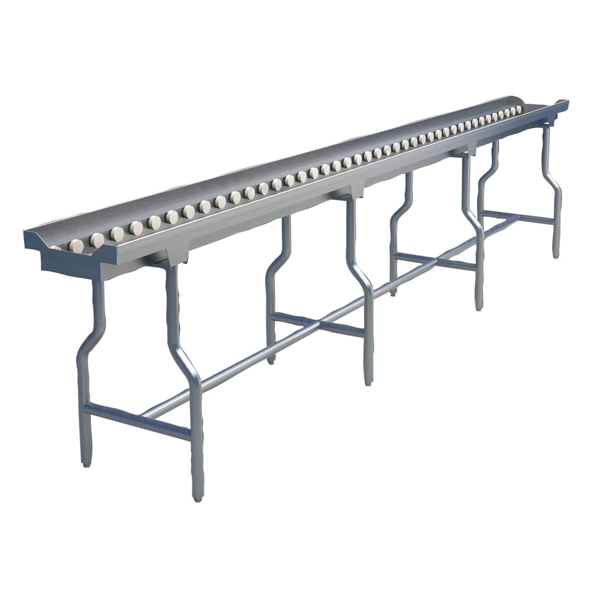 Lakeside CRC08 Cantilever Conveyor, Tray Size Plus 1/2" Wide, 8-Ft ...